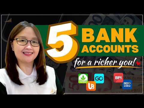5 Bank Accounts for a Richer You! ❤️