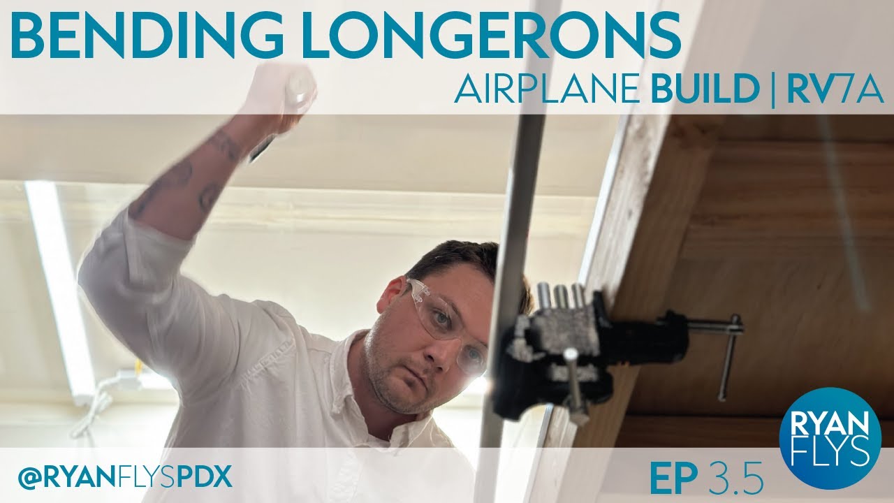 Aviation: Vans RV Aircraft - Bending Longerons | EP3.5, Building an ...
