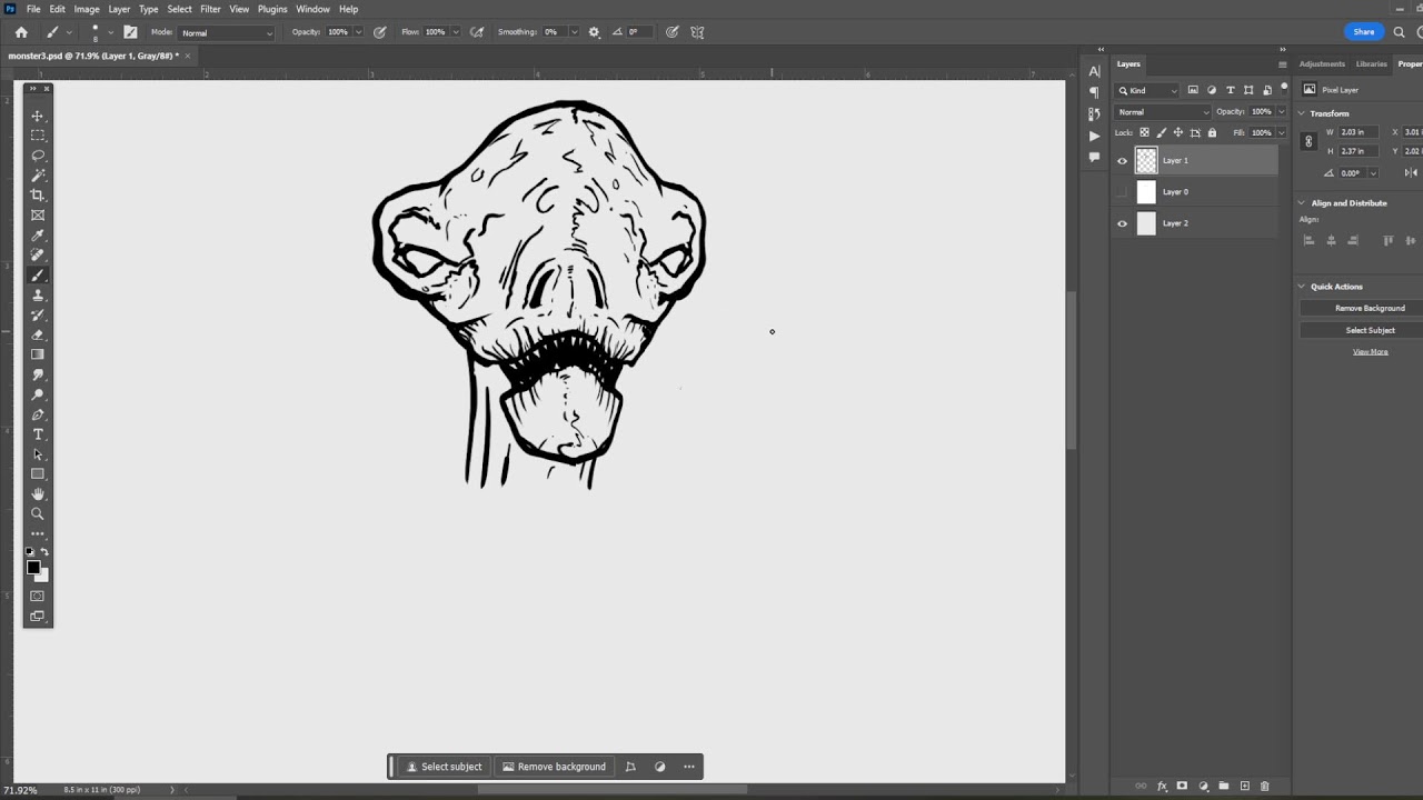 Drawing Monsters! (FUCK AI)