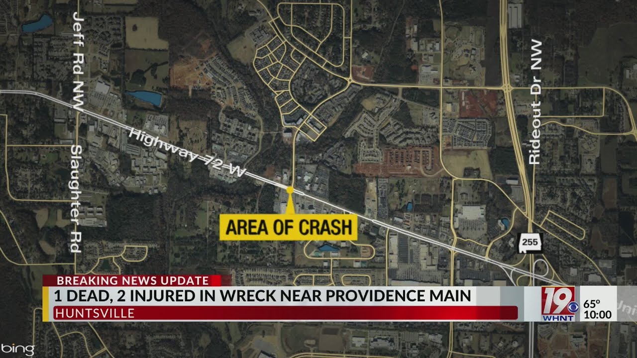 1 dead, 2 injured in Huntsville crash | Dec. 27, 2025 | News 19 at 10 p.m.