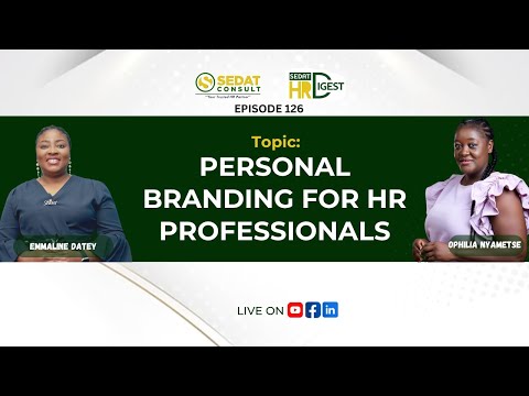 PERSONAL BRANDING FOR HR PROFESSIONALS