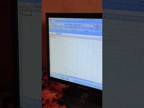 How to change columns heading from letters to Number in excel || #viral #youtubeshorts #shorts