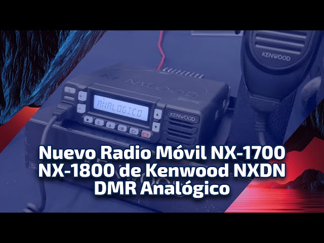 SYSCOM: NX-1300-NK4-KENWOOD - Radio portátil UHF 400-470 MHz, Digital NXDN-Analógico, 5 Watts ...