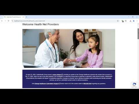 Healthnet Provider Portal Login