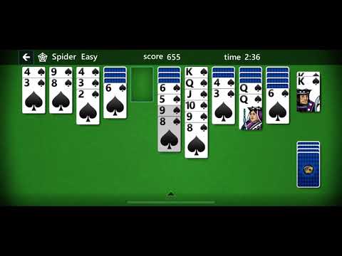 Solitr | How to Play Spider Solitaire 1 Suit