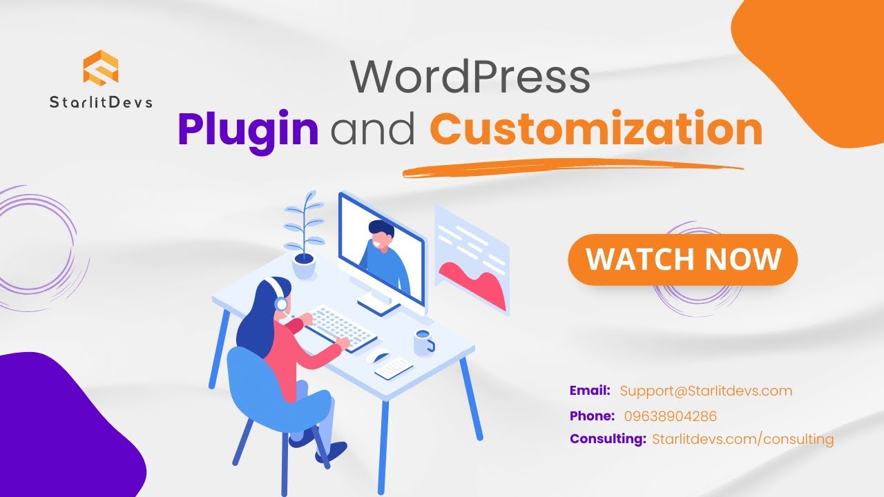 WordPress Plugin Development & Customization By Starlit Devs