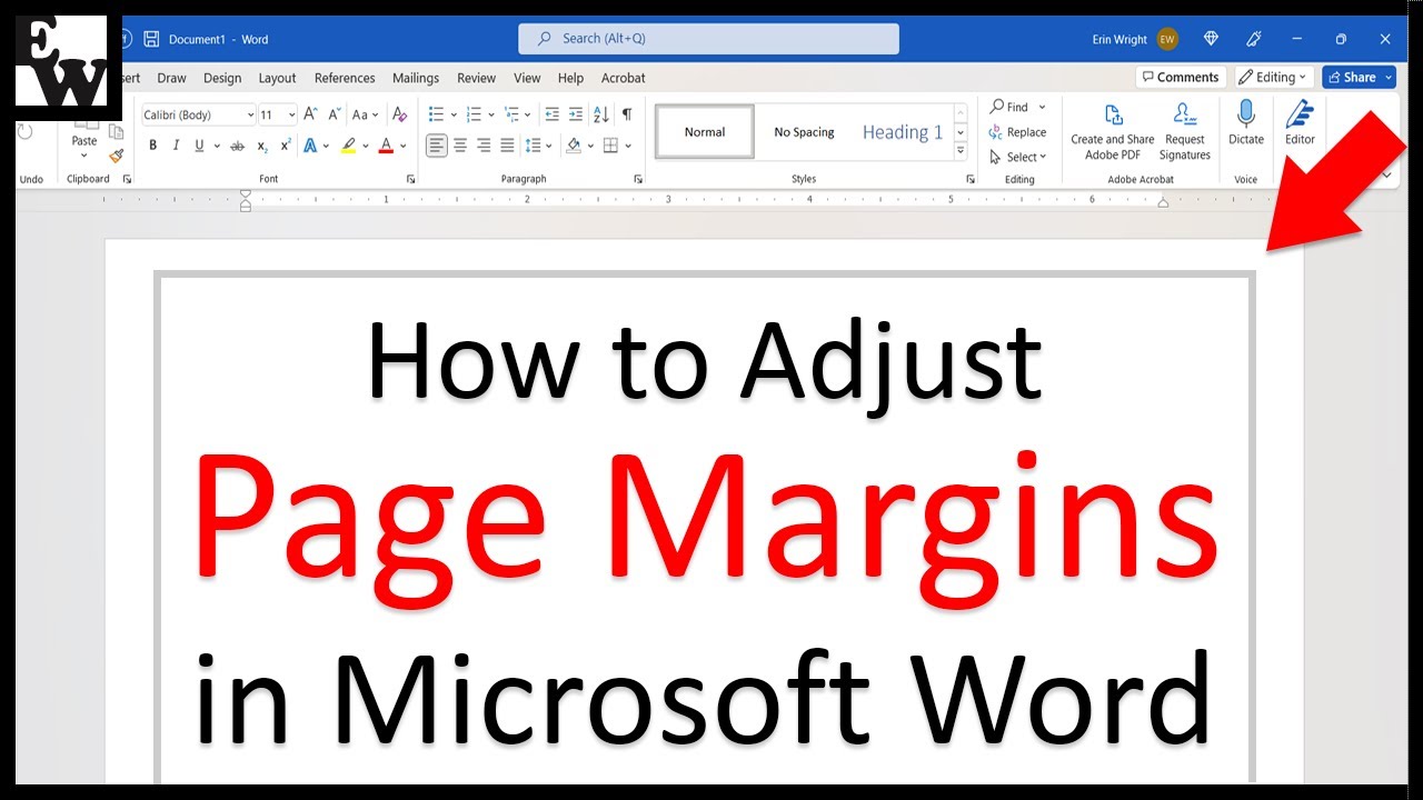 How to Adjust Page Margins in Microsoft Word