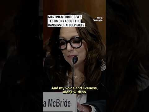 Martina McBride gives testimony about the dangers of AI deepfakes