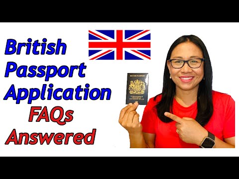 BRITISH PASSPORT APPLICATION (FREQUENTLY ASKED QUESTIONS) | HOW TO APPLY ONLINE | UK PASSPORT 2021