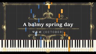 OCTOBER - A balmy spring day (Sheet Music, MIDI,) by Roxette Sheet