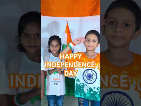 HAPPY INDEPENDENCE DAY🇮🇳 #india #15thaugust #independenceday #kidsdance #dancevideo