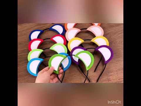 felt animal ear headbands