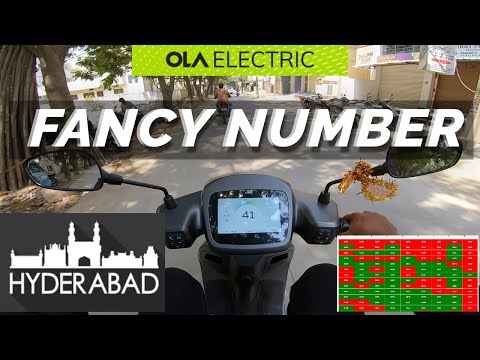 How to buy a fancy number | TS - Telangana | OlaS1Pro