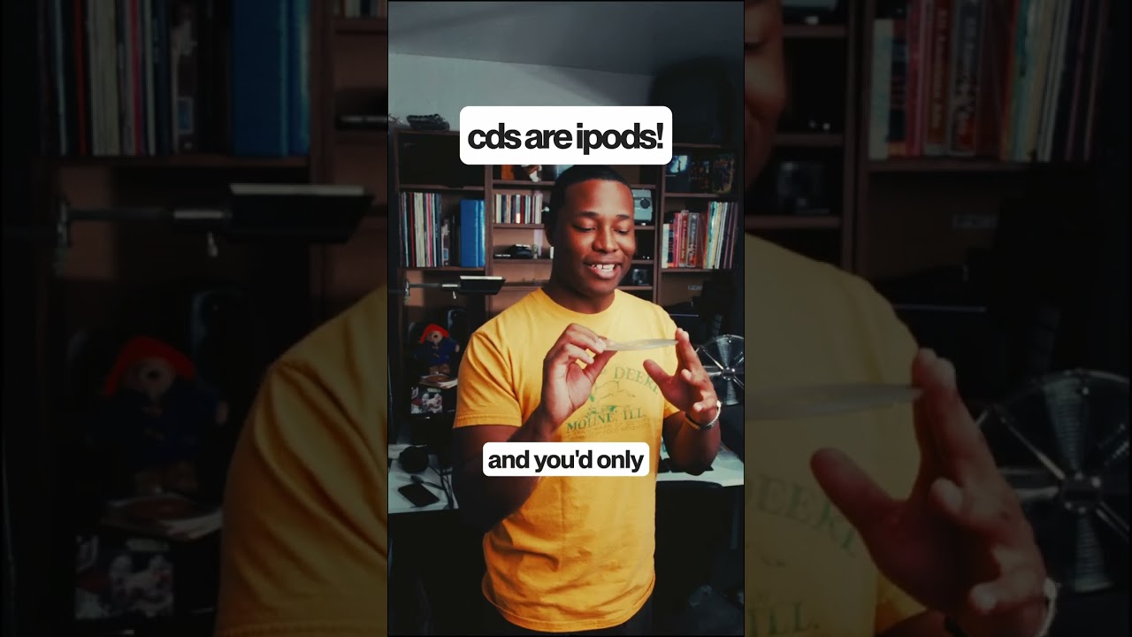 cd'sare ipods