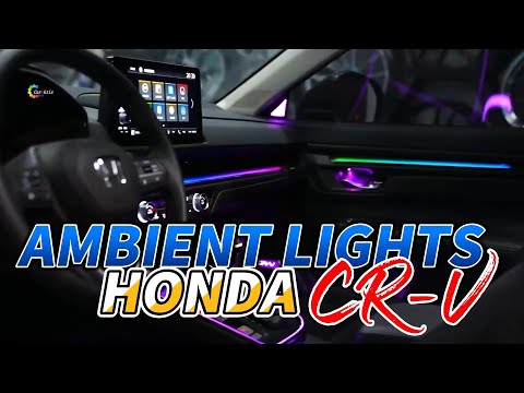 2023 Honda CR-V Ambient Lighting Install | CarAktis LED Interior Atmosphere Light Kit Review