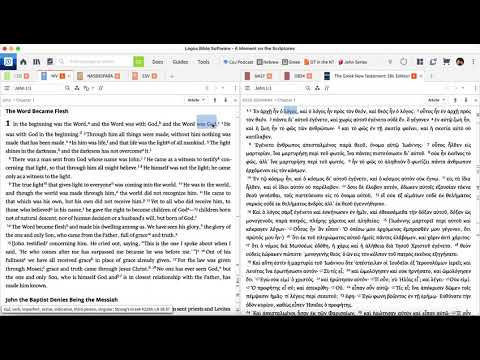 What Does it Mean that Jesus is the Word?