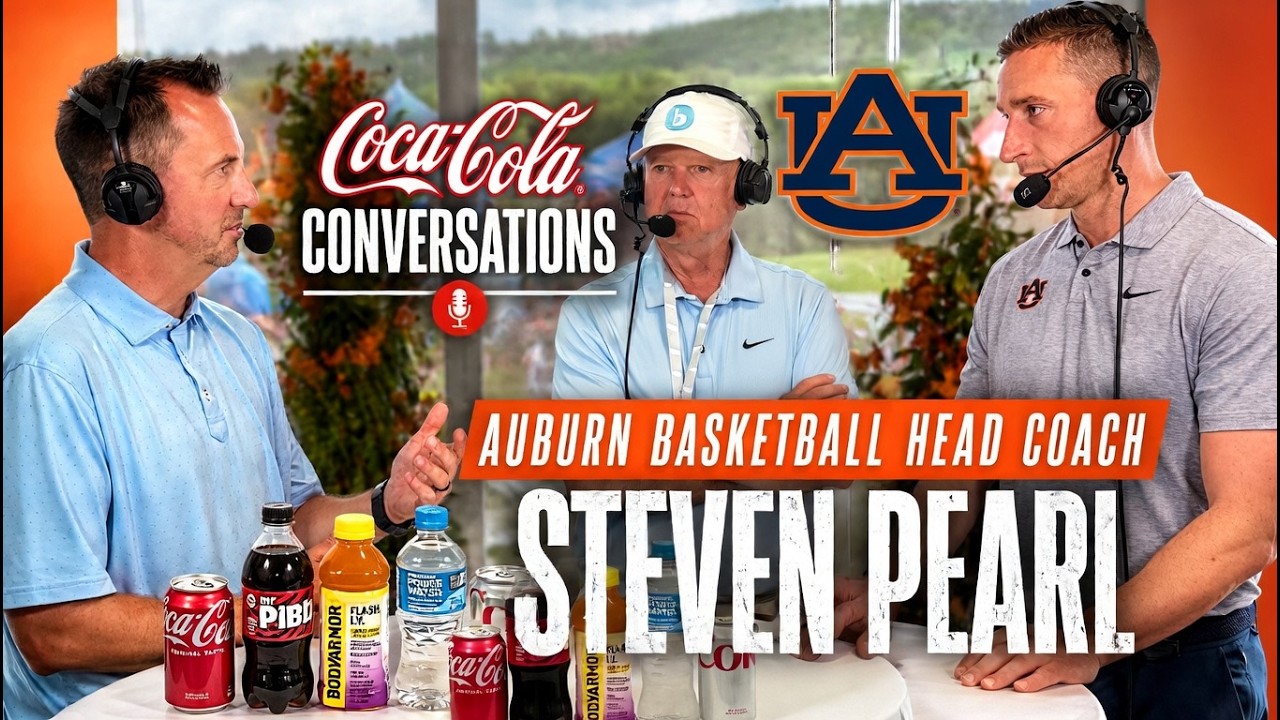 Coca-Cola Conversations: Auburn Men's Basketball Head Coach Steven Pearl