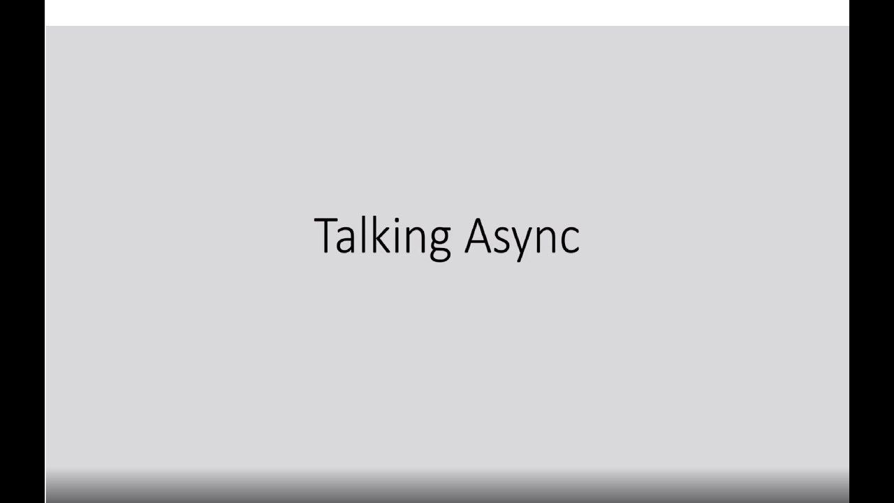 Talking Async Episode 1 with Chris Kohlhoff