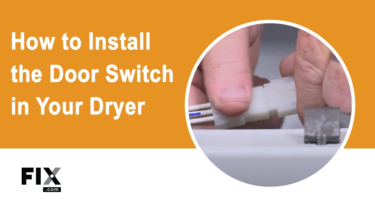 How to Troubleshoot and Repair a Dryer That Runs With the Door Open ...