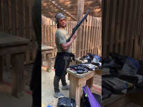 SDS Imports P3 Pump Shotgun 5+1 at the Range #shooting #shorts
