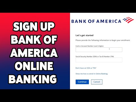 How To Sign Up Bank of America Online Banking 2024 | Register/Create BOA Online Banking Account