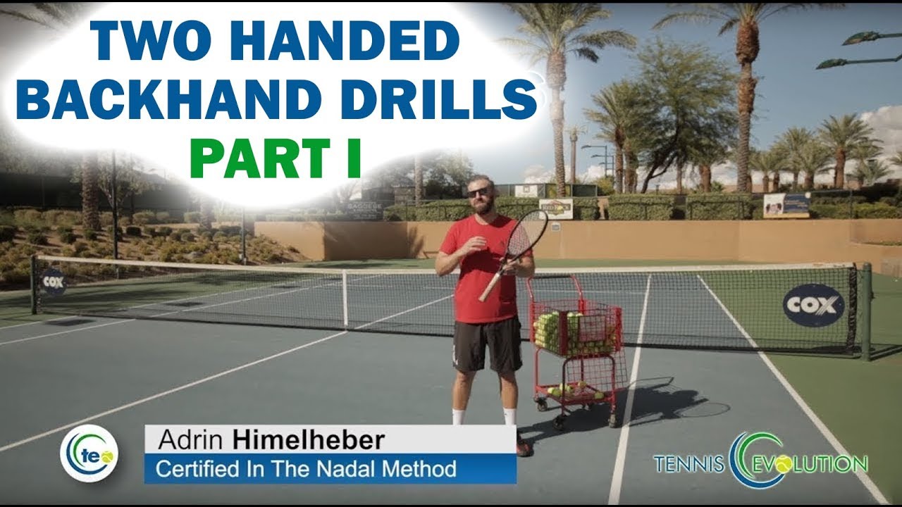 Online Tennis Lessons: Two Handed Backhand Drills Part I