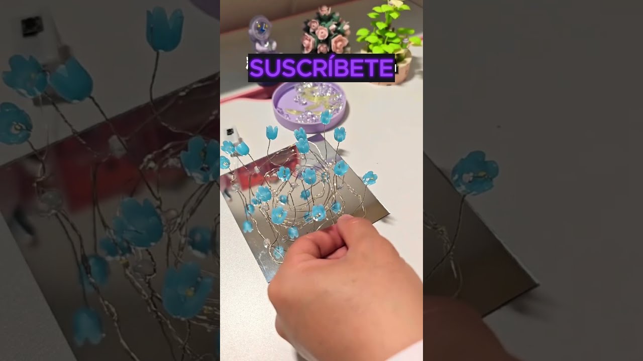CAJA DE FLORES INFINITAS #diy #creaciones #craft