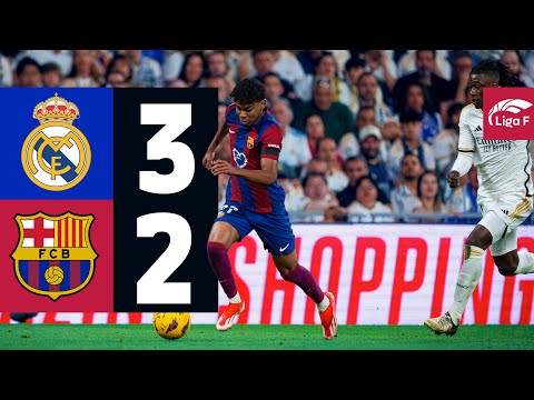 REAL MADRID 3 vs 2 FC BARCELONA | EL CLÁSICO | LA LIGA 2023/24 J32