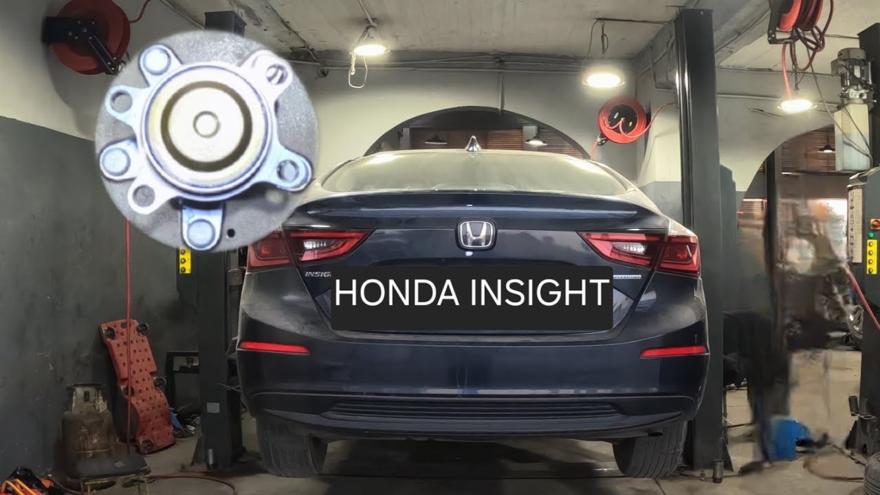 rear wheel hub bearing replacement ... honda insight - civic 2016-2022 (torque specs)