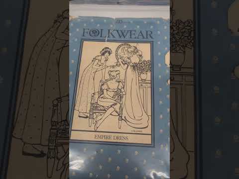 new period costume patterns for my stash! #folkwearpatterns #regencycostumes #empirecostumes