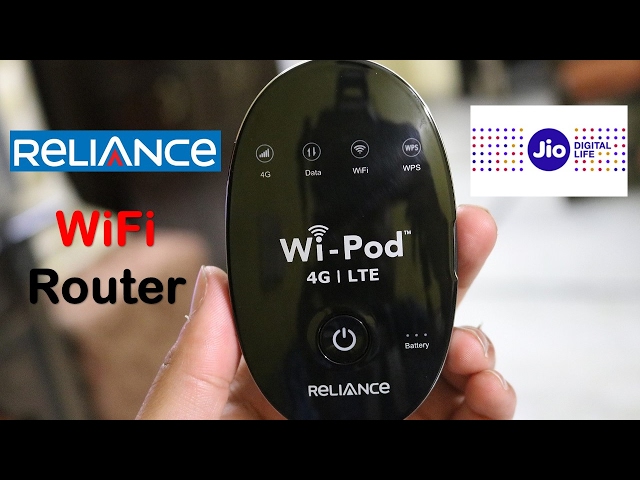Networking Devices - Reliance 4G LTE Wi Fi Pod Trader - Retailer from ...