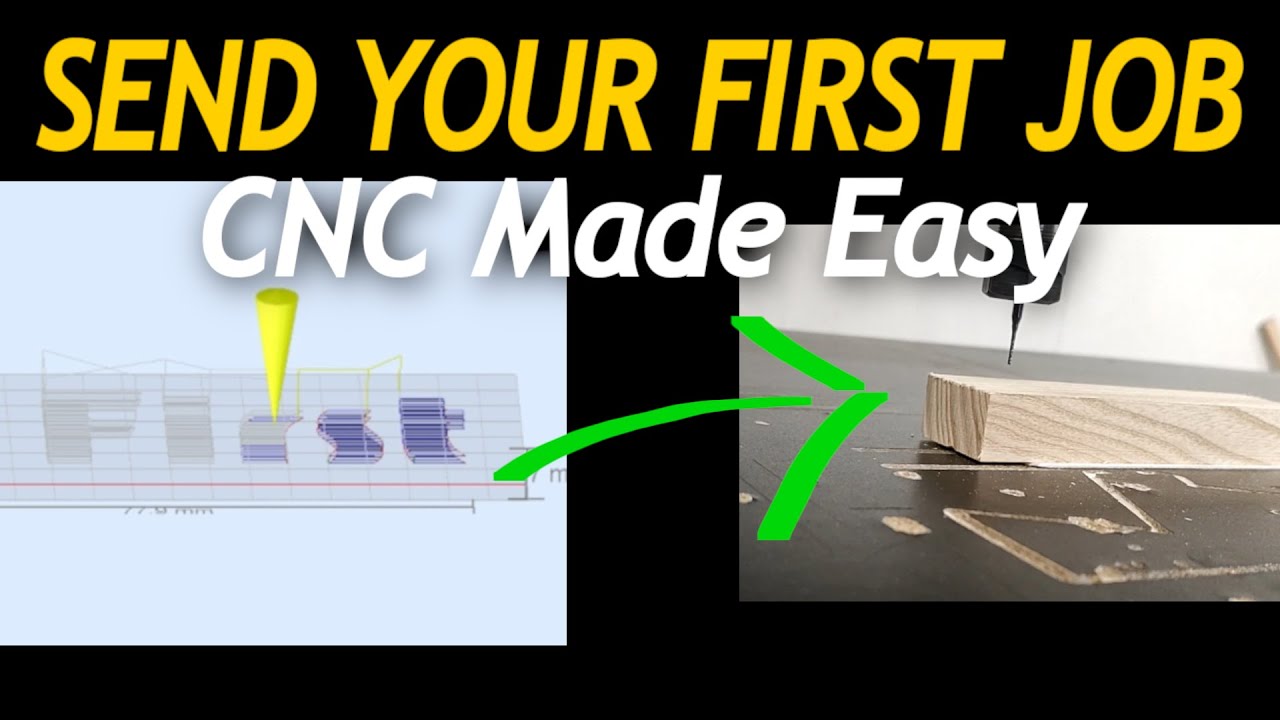 Universal Gcode Sender (UGS) Beginner Tutorial | Send G-Code from Free Software to Your CNC