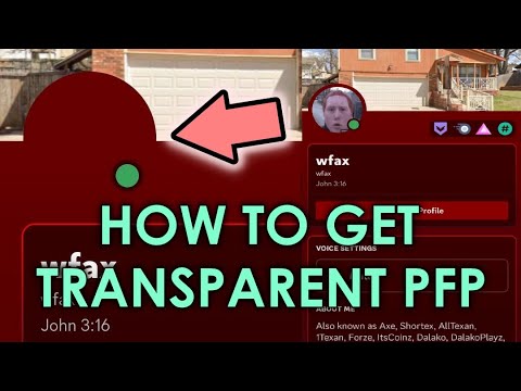 How to get a BLANK/TRANSPARENT Profile Picture on DISCORD