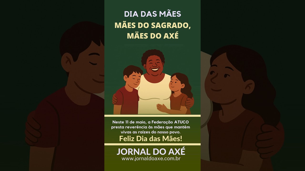 📰 Jornal do Axé – Homenagem ao Dia das Mães