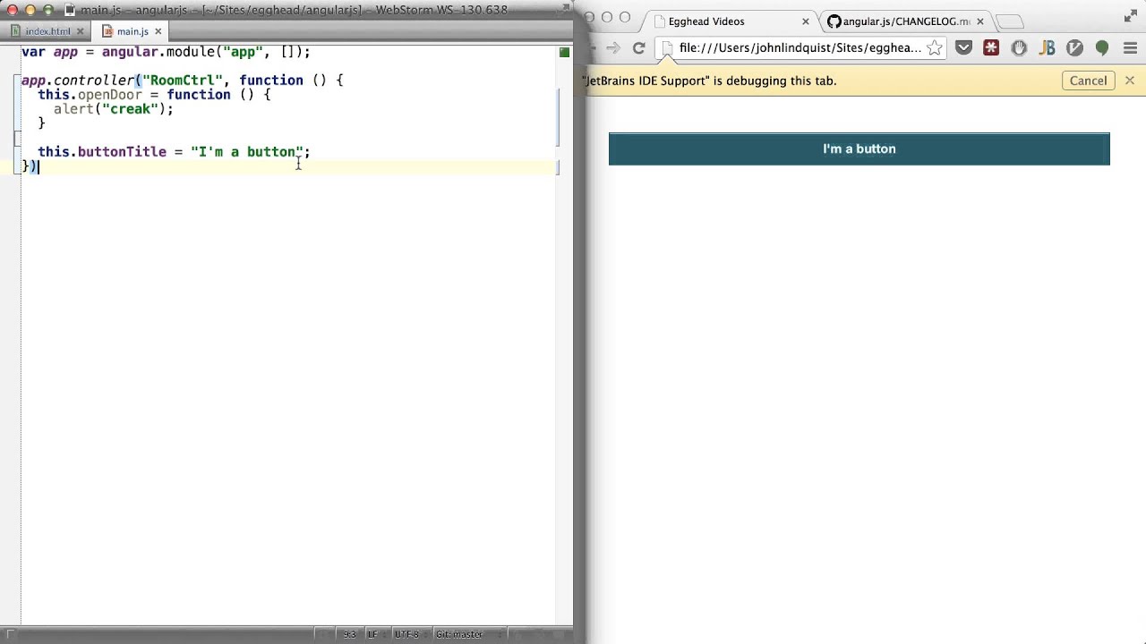 Egghead.io - AngularJS - Experimental 