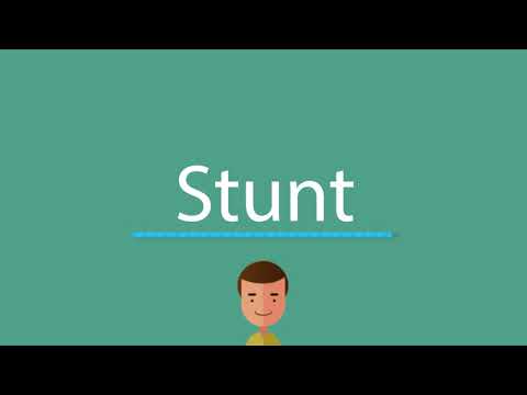 How to say Stunt