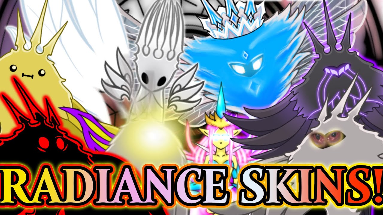 ALL of Hollow Knight's Radiance Boss Skins (How to Install + Showcase)