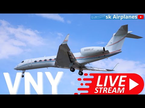 🔭 Watching Planes At Van Nuys Airport | Live Planes Spotting ✈️ (VNY) California