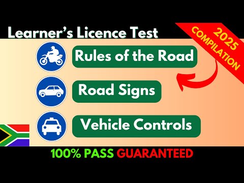 2025 LEARNER'S LICENCE TEST COMPILATION | TEST QUESTIONS