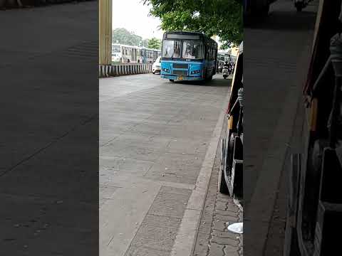PMPML contract BVG bus R418 at pmc bus stand #pmpml #pmt #pcmt #ebus