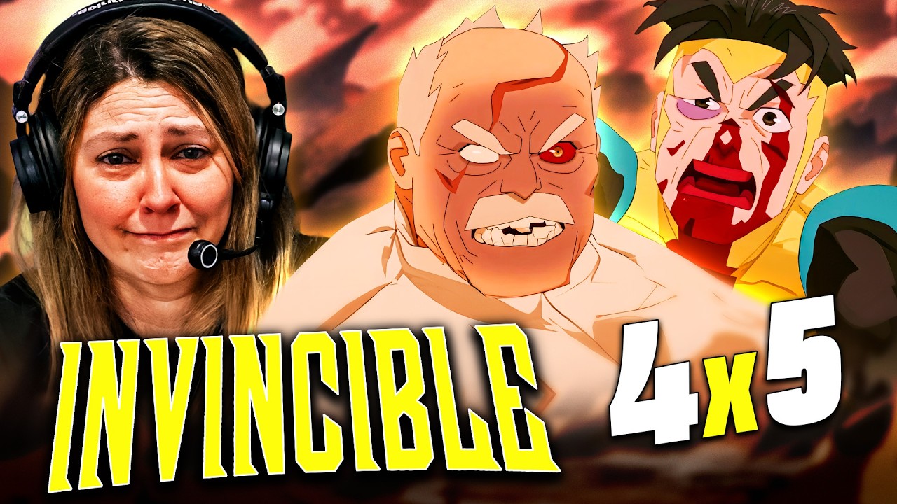 INVINCIBLE 4x5 REACTION - IS IT ME OR ARE THE FIGHT SEQUENCES GETTING MORE BRUTAL!?