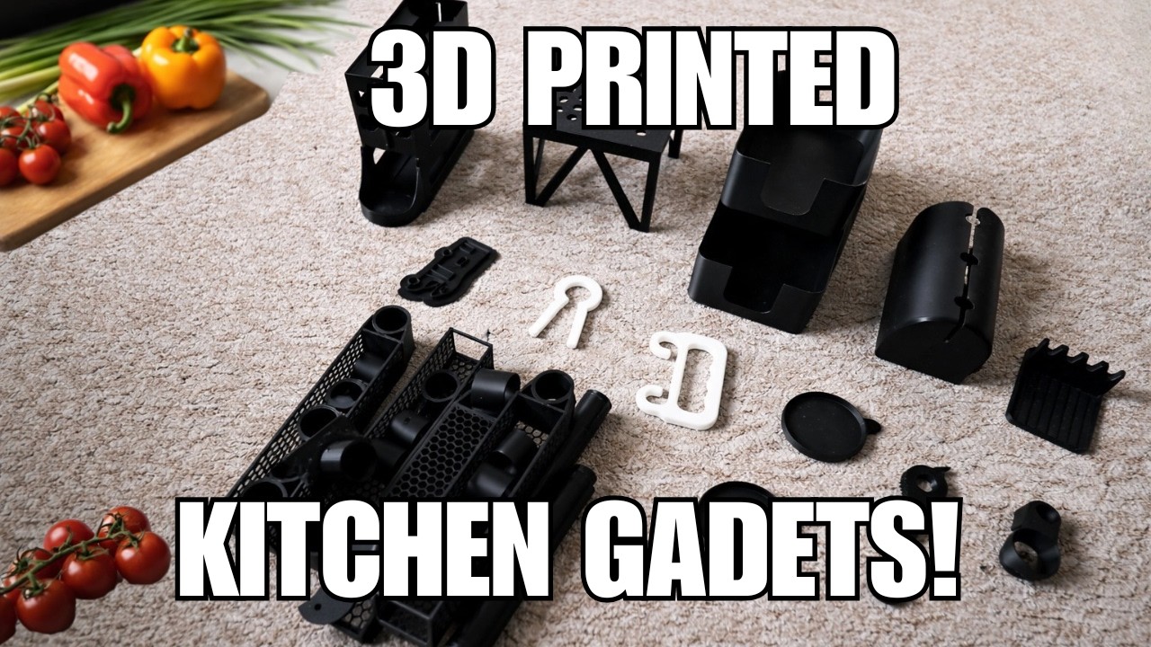 Best 3D Printed Kitchen Gadgets You NEED!