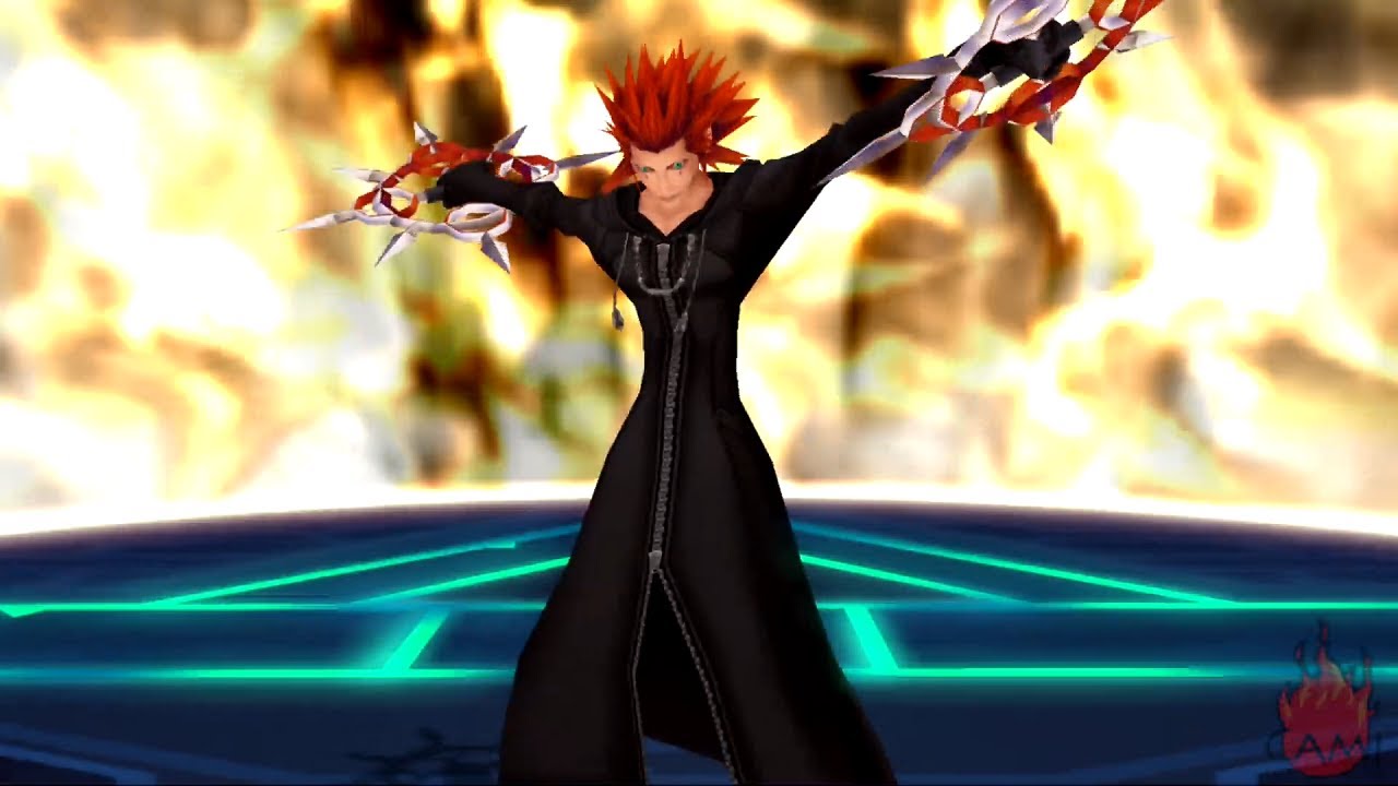 Kingdom Hearts 2 Final Mix HD [English] [Sora VS Axel] [1080p 60FPS]