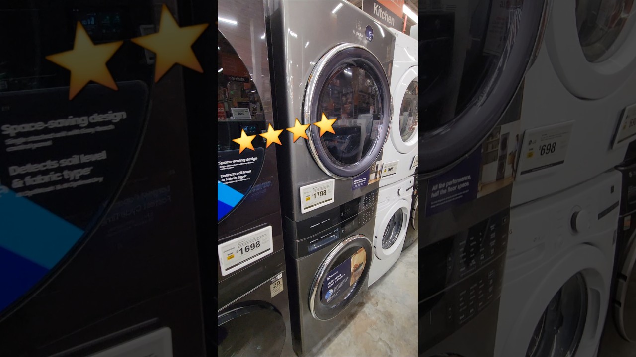 Best Front Load Stackable Washer and Dryer combo