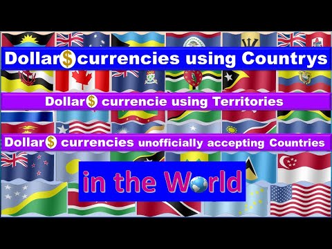 Dollar Currency with Countries |List of Countries using Dollar | Dollar using countries in the World