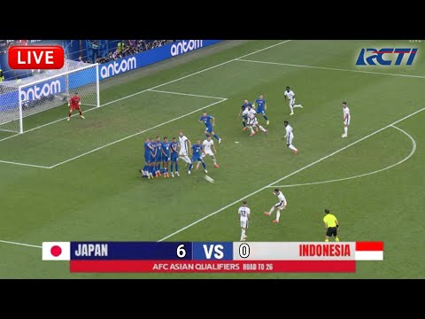 🔴 LIVE SIARAN LANGSUNG • TIMNAS INDONESIA VS JEPANG • QUALIFIERS PIALA DUNIA 2026 • Ilustrasi