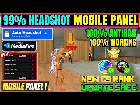 Ob49 Update 🎯 Free Fire Max Panel Injector Hack ✅ Rank Working Auto Headshot Panel Injector Safe