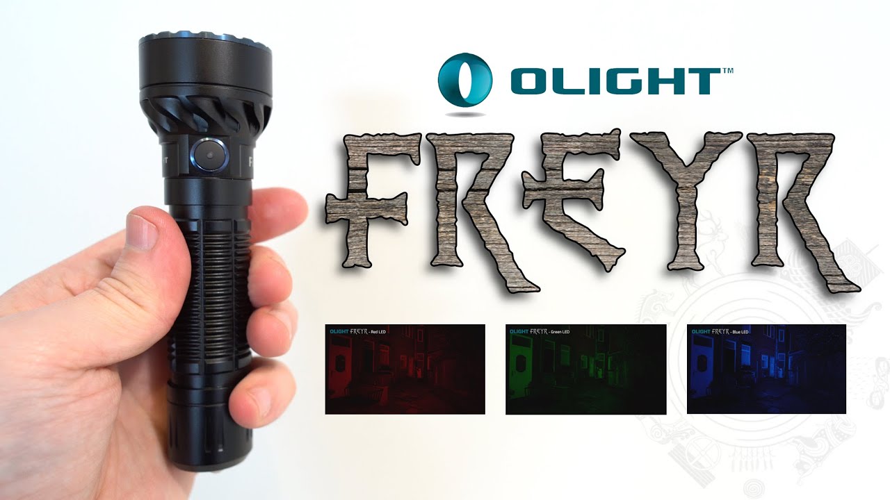 [Review] OLIGHT Freyr - RGB flashlight with proximity sensor - 21700 ...