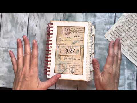 Questions answered About the Shabby Junk Journal Planner, Pink Monarch Prints, Junk Journal Tutorial