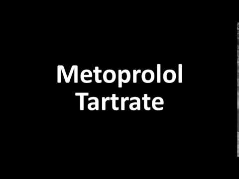 Metoprolol Tartrate Pronunciation